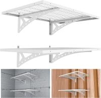China Powder Coat Iron Storage Holders Racks Set for Wall System Shelf Bracket 2x3ft 2x6ft for sale