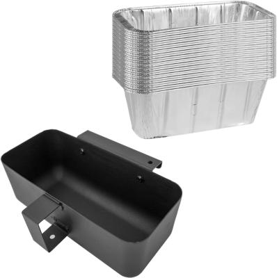 China Blackstone Accessories Grease Catcher Rear Grease cup Disposable Foil Liners Grill Grease Collection Pan for sale