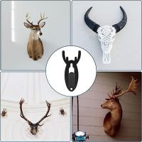 China Standard European Mount Antler Style Steel Wall Mount Bracket for Deer Antler Mounts for sale