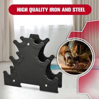 China 3 Tier Weight Rack for Dumbbells Tree Shape Dumbbell Storage Rack Nonstandard Metal for sale
