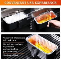 China 1mm Thickness Grill Grease Collection Pan for Blackstone Flat Top Grill Kit Number 12 for sale