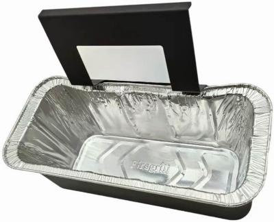 China Power Coated Grease Catcher and 20 Pack Liners for Blackstone Griddle Accessories for sale