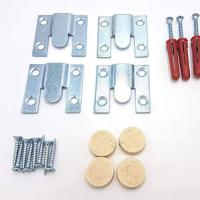 China Zinc Plating 36*36MM Heavy Duty Flush Mounts for Hidden Picture/Mirror Hanging Kit for sale