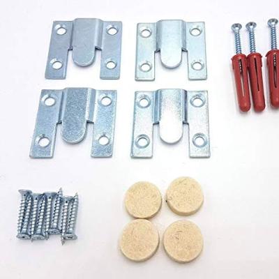 China Zinc Plating 36*36MM Heavy Duty Flush Mounts for Hidden Picture/Mirror Hanging Kit for sale