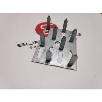 China 1mm/1.2mm Thick Zinc Steel 8-pin Impaling Clips for Sturdy Fastening for sale