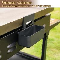 China Grease Cup Catch Pan Holder Griddle Accessories Kit for 17