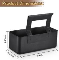 China Grease Cup Catch Pan Holder Griddle Accessories Kit for 17