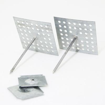 China 2x1.5 inch 51*38mm Single-Pin Impaling Clips with Hot Dipped Galvanized Z275 Coating for sale