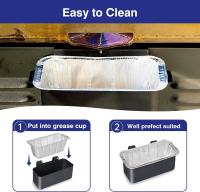 China Easy Clean Grease Cup for Blackstone Griddle Smooth Face Kit Number 12 Tool Type Tool Sets for sale