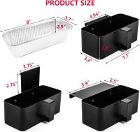 China Grease Cup Drip Catcher Pan for Blackstone Griddle 17