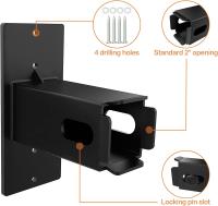 China Hitch Wall Mount for Bike Rack Cargo Carrier Garage Wall Organizer Trailer Hitch Receiver Storage for sale