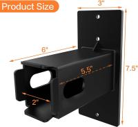 China Hitch Wall Mount for Bike Rack Cargo Carrier Garage Wall Organizer Trailer Hitch Receiver Storage for sale