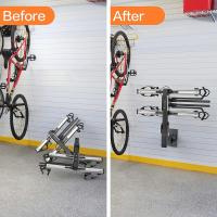 China Hitch Wall Mount for Bike Rack Cargo Carrier Garage Wall Organizer Trailer Hitch Receiver Storage for sale
