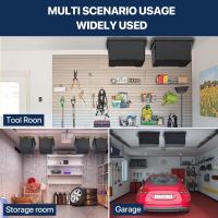 China Efficiently Organize Your Garage with Garage Storage Alloy Steel Overhead Tote Slide for sale