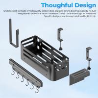 China Griddle Caddy for Blackstone Griddle Grill BBQ Accessories Storage for Your BBQ Needs for sale