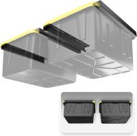 China Metal Materials and Customizable Design Tote Storage Rails and Ceiling Rack System for sale