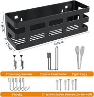 China Griddle Caddy for Blackstone 28/36/22/17 inch Universal BBQ Grill Caddy for Outdoor Grill with Paper Towel Holder & 9