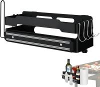 China Griddle Caddy with Magnetic Tool Holder BBQ Accessories Storage Box with Paper Towel Holder for 28