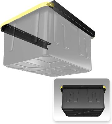 China Iron Casting Process Overhead Garage Storage Bin Rack for Customized Tote Organization for sale