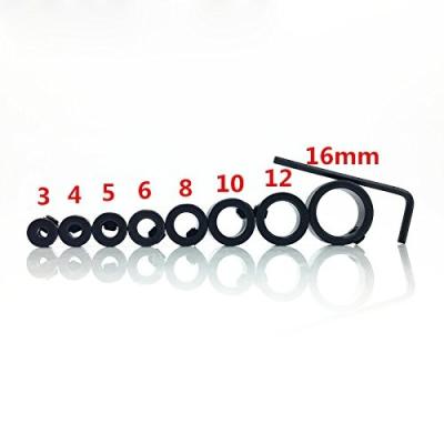 China 8PCS Drill Stop Depth Set Collar Customized Packing for High-End Hardware Performance for sale