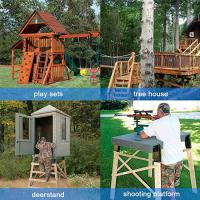 China Securely Install Your Shooting Shack with Heavy-Duty 4x4 Compound Angle Brackets for sale