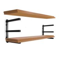China 6-Level Wall Mount Wood Organizer and Lumber Storage Rack with Functional Design for sale
