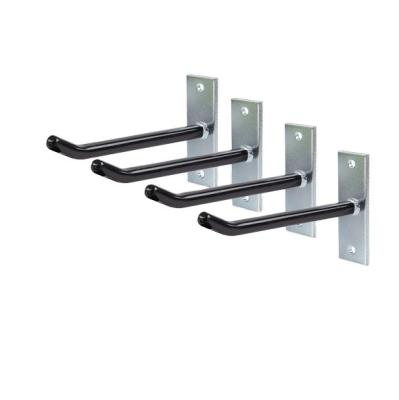 China Coated PVC Hose Rim Holder Set Wall Mount for Car Rims Powder Coating Tyre Holder for sale