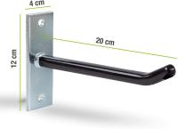 China Coated PVC Hose Rim Holder Set Wall Mount for Car Rims Powder Coating Tyre Holder for sale
