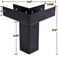 China Carbon Steel Heavy Duty Industry Solid Swing Sets Tree Houses Swing Beam A Frame Bracket for sale