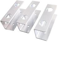 China Single Tier Metal Under Desk Laptop/Keyboard Storage Mount with Screw and Bracket for sale