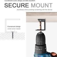 China Single Tier Metal Under Desk Laptop/Keyboard Storage Mount with Screw and Bracket for sale