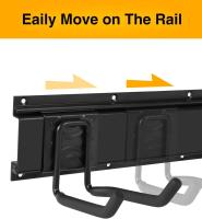 China Garage wall mounted tool rack and storage organizers shelving with included hardware for sale