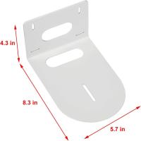 China Floating Shelf PTZ Camera Wall Mounting Metal Bracket with Small Universal Design for sale