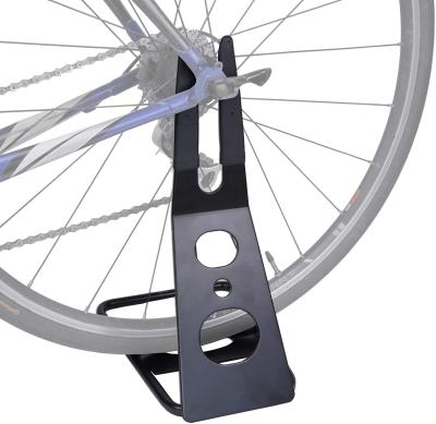 China Living Room Iron Bike Rear Wheel Holder Stand Base for 26-29 inch Mountain Road Bikes for sale