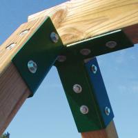 China Children Swing A Frame Bracket for Wooden Beam Connection on Swing Set of Porch Swing for sale