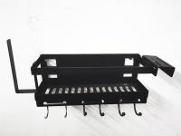 China Griddle Caddy with Magnetic-Griddle Caddy BBQ Accessories Storage Box with Paper Towel Holder for 28
