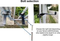 China Outside Mount Steel Deck Mount Planter Box Holder for Nonstandard Window Box Brackets for sale