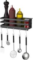 China Organize Your Countertop Setup with this Powder Coated Griddle Accessories Caddy for sale