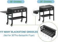 China Organize Your Countertop Setup with this Powder Coated Griddle Accessories Caddy for sale