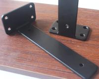 China 6 Inch Heavy Duty Wall Mounted Hidden Brackets Wall Mount Bracket for Floating Shelf for sale
