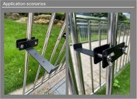 China Heavy Duty Window Flower Box Brackets with Durable Iron Planter Mounting Bracket for sale