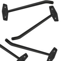 China Single Tyre Shelves Wall Mounted Metal Car Holder and Wall Mounted Tyre Stand for sale