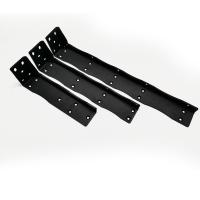 China Silver Rustic Iron L Angle Floating Shelf Brackets for Wall Shelves for sale