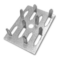 China Galvanized Steel 8-pin Impaling Clips for Fiberglass Acoustical Panels using Galvanized Steel for sale