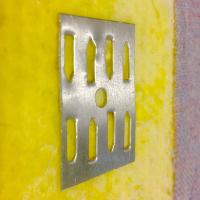 China Galvanized Steel 8-pin Impaling Clips for Fiberglass Acoustical Panels using Galvanized Steel for sale