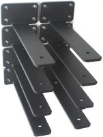 China DIY Floating Shelf Wall Mount Bracket for 1/5 inch Thick Heavy Duty Functionality for sale