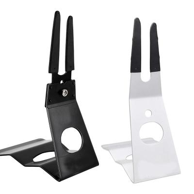 China Black Bicycle Floor Type Hub Storage Mount Rear Parking Rack Stand for Work Process for sale