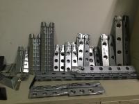 China Strip Bracket Stamping Hardwares Spring Clips Wooden Box Fasteners for CNC Stamping for sale
