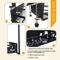 China Free Drill BBQ Grill Caddy for 28