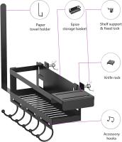 China Space Saving Grill Caddy with Paper Tower and Knife Holder Installation Type Hook for sale
